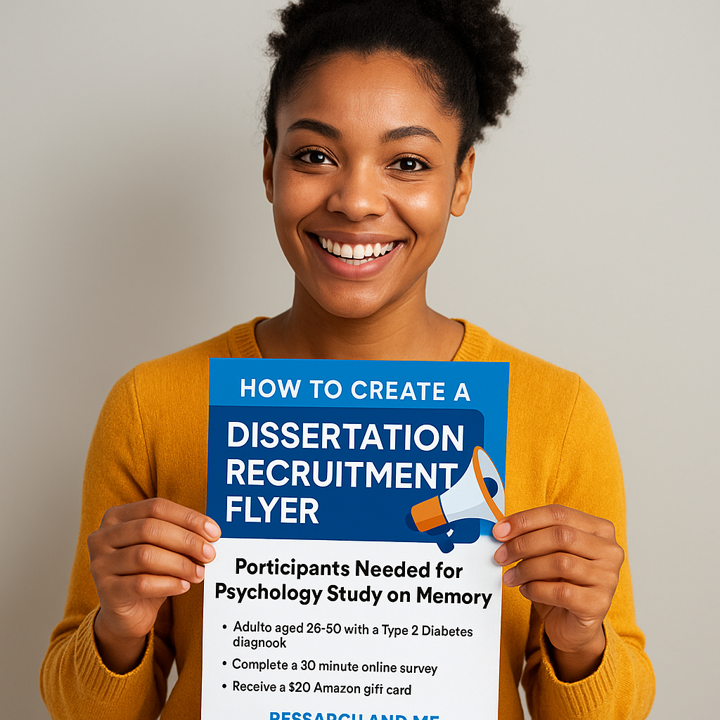 How to Create Dissertation Recruitment Flyers That Actually Work