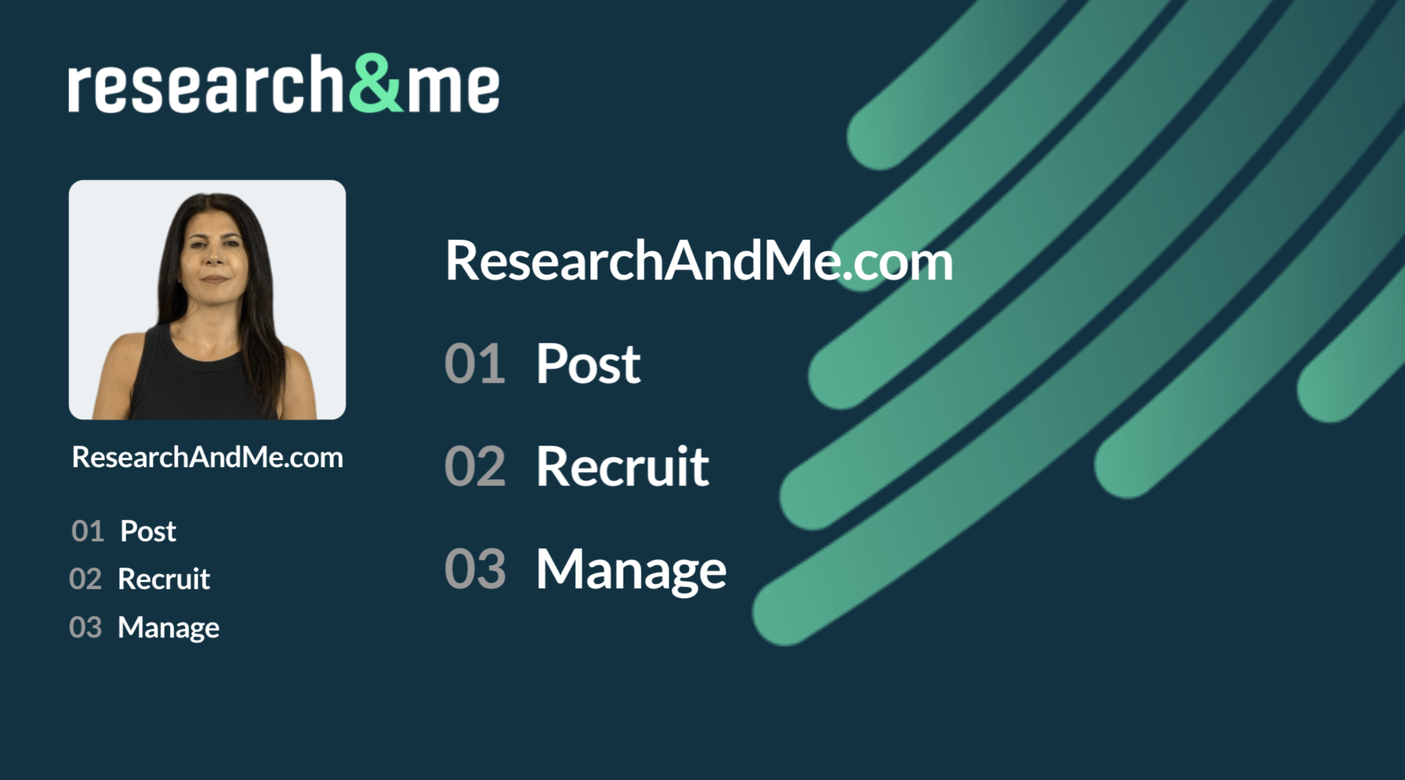 Study Posting, Recruiting And Management - All In One | Research & Me®